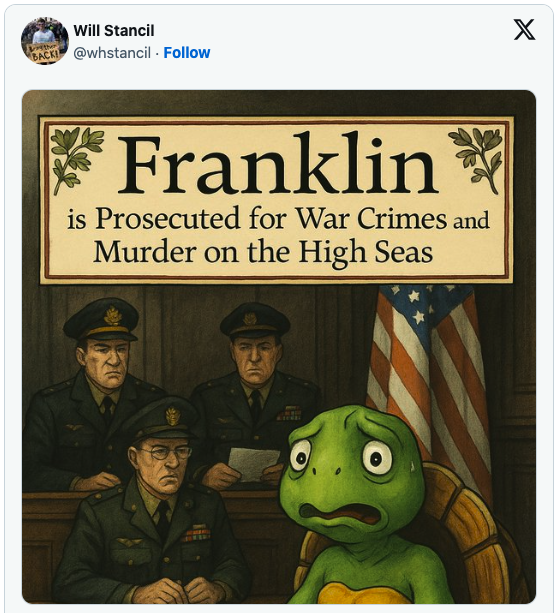 ‘Franklin the Turtle’ Publisher Condemns Hegseth’s “Unauthorized Use ...