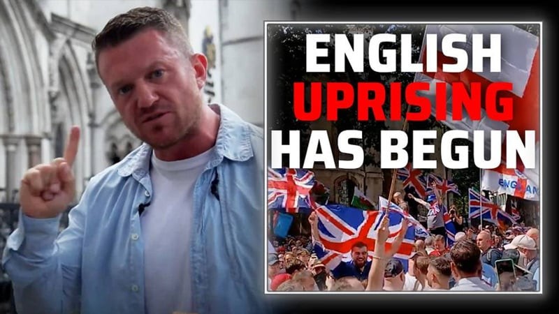 EXCLUSIVE: The English Uprising Has Begun, Warns Tommy Robinson In ...