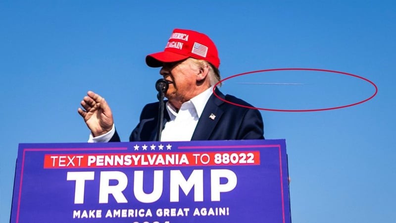 Questions Swirl Around NYT Photo Showing Bullet Skim Trump’s Head