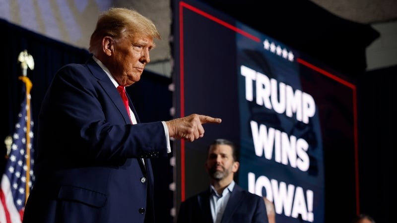 Trump Calls for Investigation into Pollster Who Predicted Harris Would ...