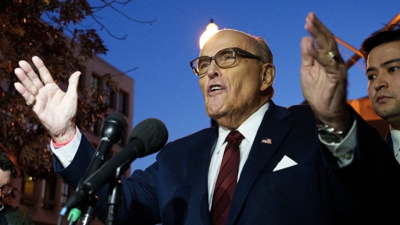 Rudy Giuliani Served Indictment at His 80th Birthday Party