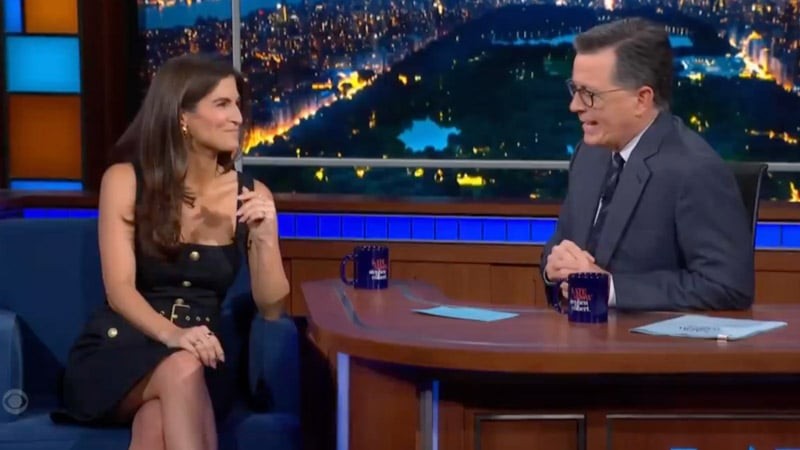 CNN’s Kaitlin Collins HUMILIATED: Audience Laughs After Colbert Says ...