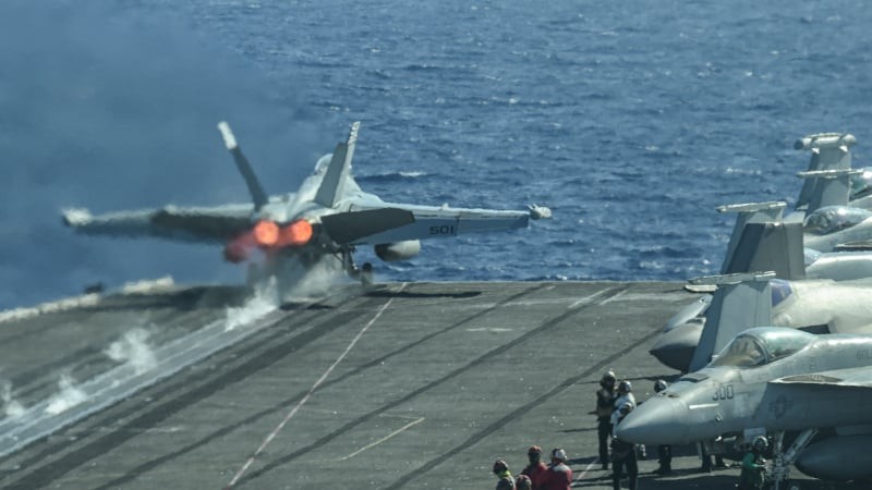 US Fighter Jet Shot Down Over Red Sea in Disastrous ‘Friendly Fire ...