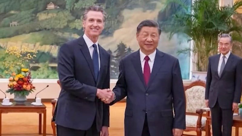 Communists Unite: Gov. Newsom Meets With CCP Leader Xi Jinping in ...