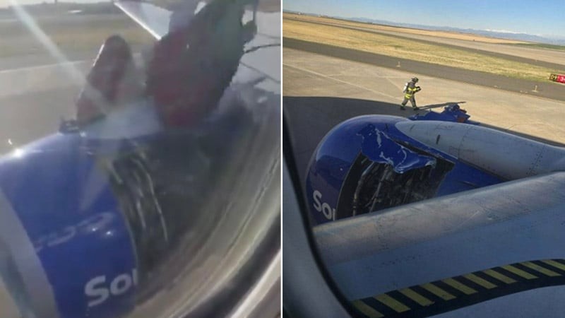 Watch: Boeing Engine Cover Rips Apart During Takeoff in Another ...