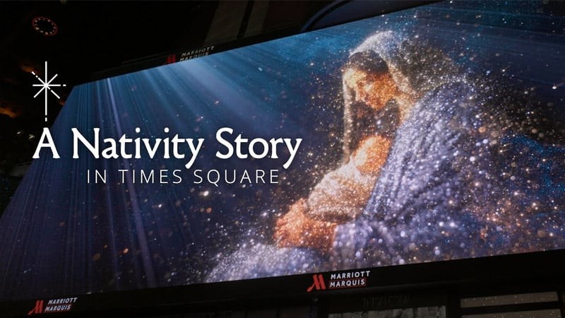 Watch: New York’s Times Square Billboards Taken Over By Jesus Christ ...