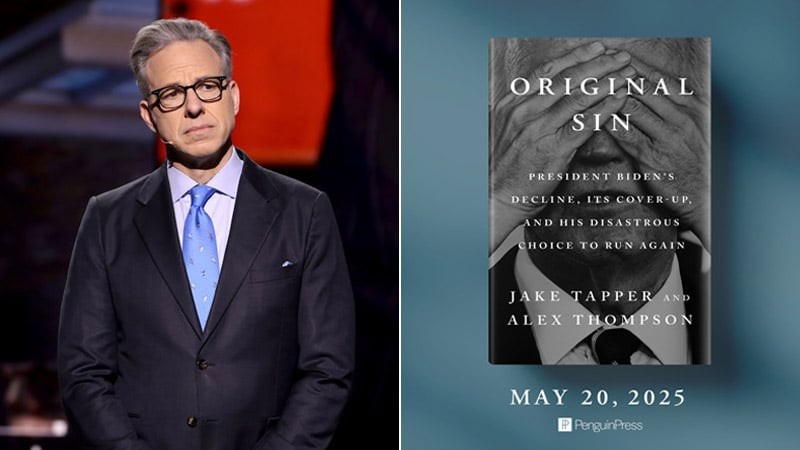 CNN’s Jake Tapper BLASTED For Writing Book on ‘Coverup’ Of Biden’s ...