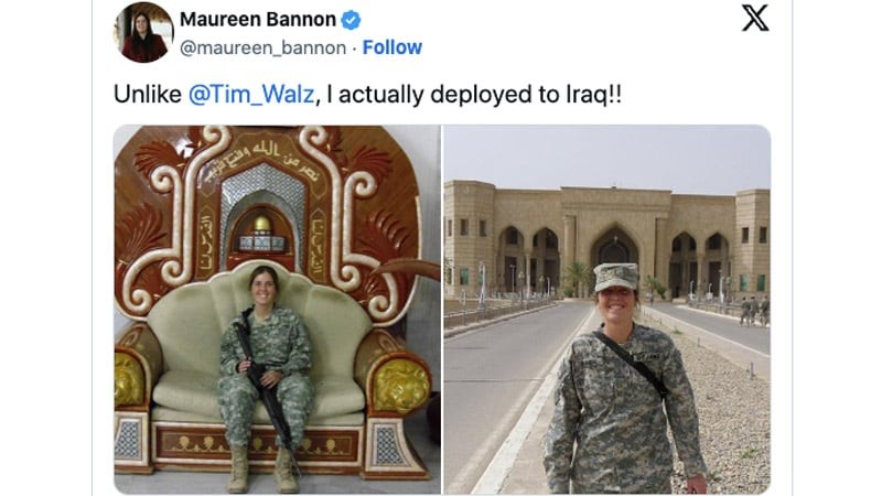 ‘Me Not Being Tim Walz’ Trend Goes Viral Among Veterans Who Didn’t ...