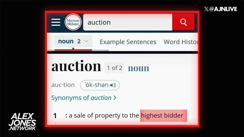 MUST-WATCH: Alex Jones Breaks Down Phony Infowars ‘Auction’ & Exposes ...