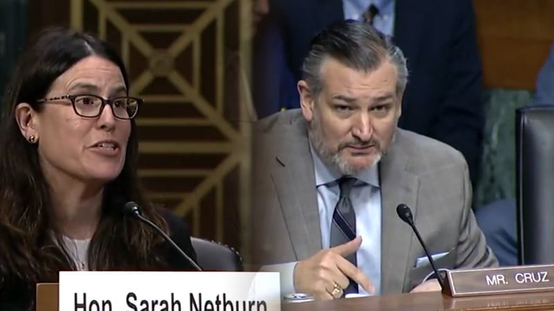 Ted Cruz DESTROYS Biden Appointee Who Placed Male Rapist In Women’s Prison