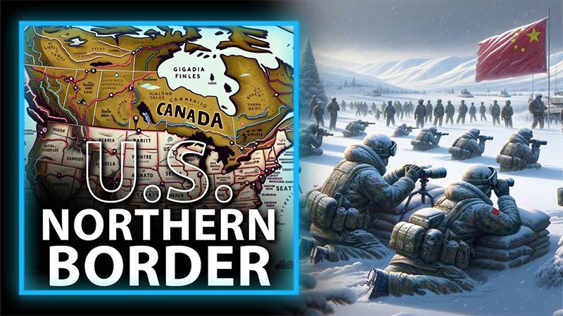 BREAKING: US Northern Border Wide Open as Chinese Soldiers Train With Canadian Military