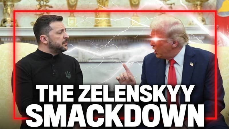 BREAKING: President Trump ANNIHILATES the Cokehead of Kiev on Live ...