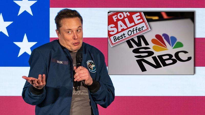 Musk Floats Possible MSNBC Acquisition