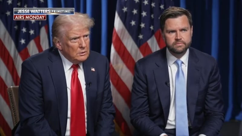 “Nobody Mentioned It:” Trump Tells Watters He Was Not Warned about ...
