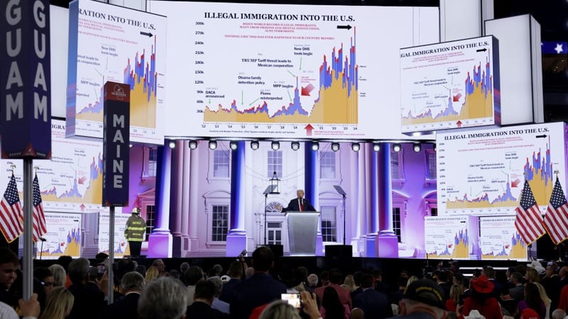 Trump Says This Immigration Chart Saved His Life