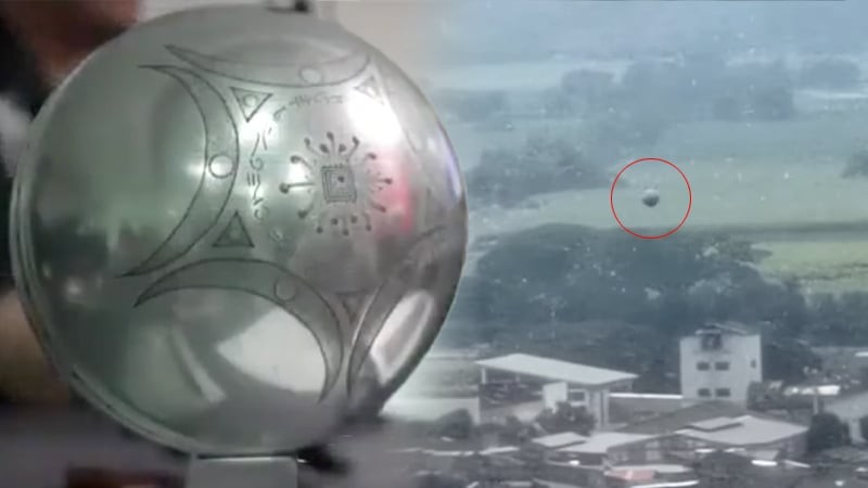 Scientists Baffled by Mysterious Metallic Floating Orb in Colombia