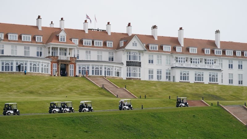 Trump Golf Course Vandalized Over Gaza Proposal