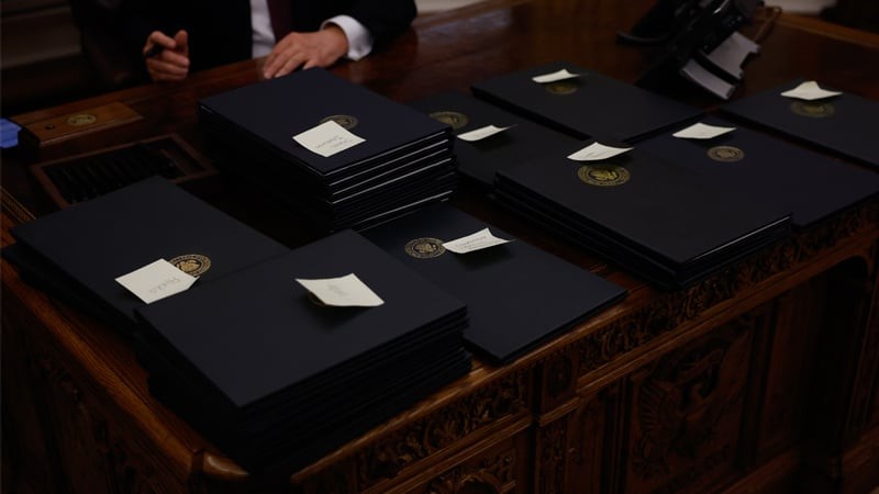 Revealed: Full List Of Presidential Actions Trump Signed Day One