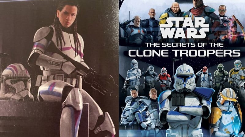 Trans Clone Trooper Debuted in New Star Wars Book