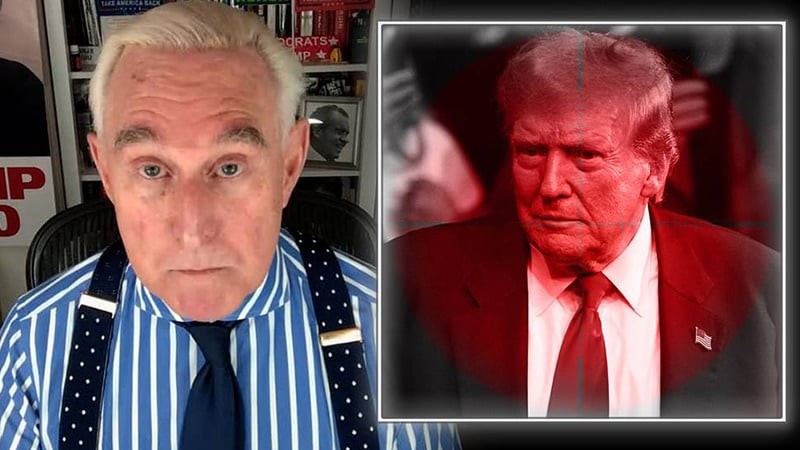 Danger! Roger Stone Warns Desperate Democrats May Try To Assassinate Trump