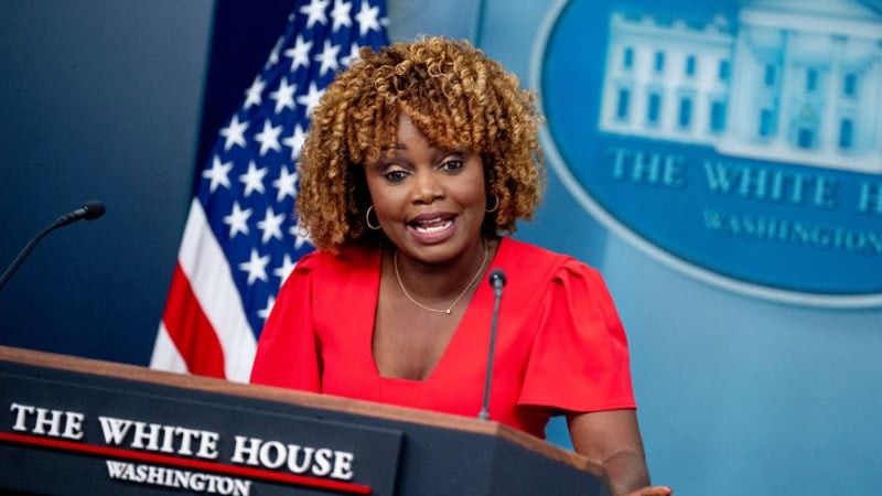Watch: Karine Jean-Pierre Flails When Grilled Over ‘Cover-Up’ of Biden ...
